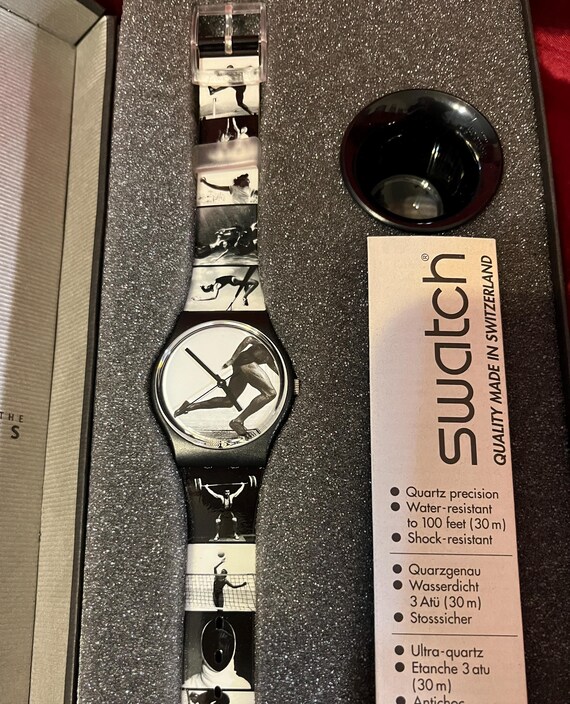 Swatch Watch - Olympic Portraits Birth Year Watch - N… - Gem