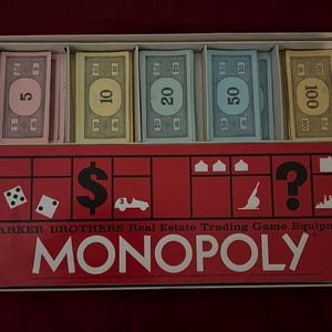 Complete 1961 Monopoly Game Complete With All Pieces - Etsy