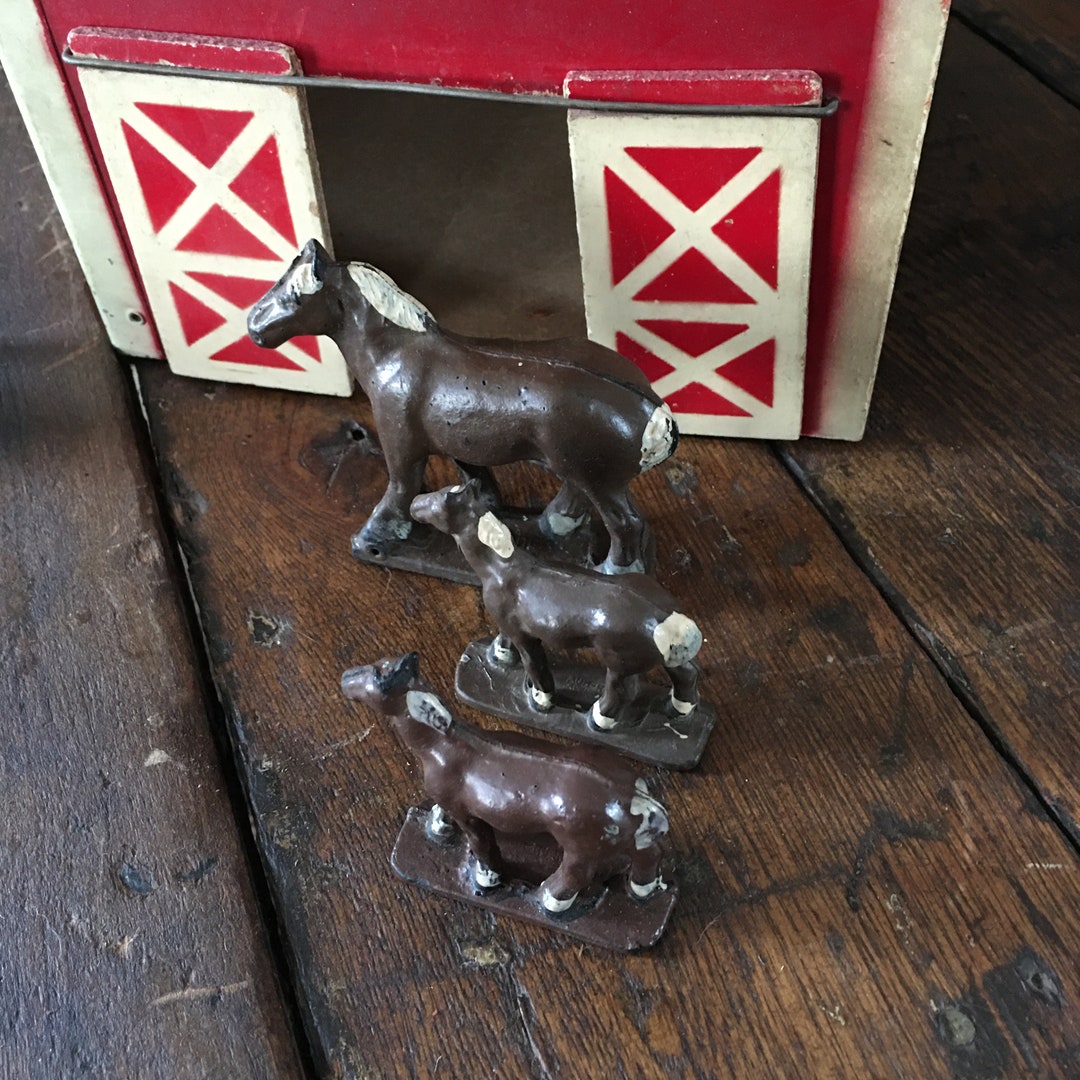 1930s Auburn Farm Animals - Fowl and Horses - Etsy