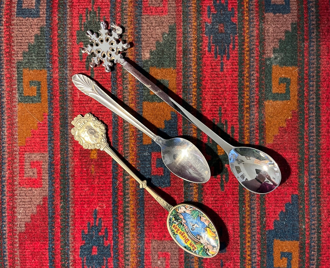 Souvenir Spoons - Small Unusual Spoons - Etsy
