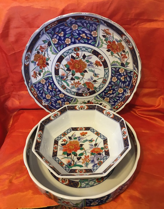 Imari Ware Contemporary Imari Ware Japanese Porcelain - Etsy