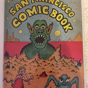 San Francisco Comic Book No.1 and No. 2 - Rare Underground Comic Books ...