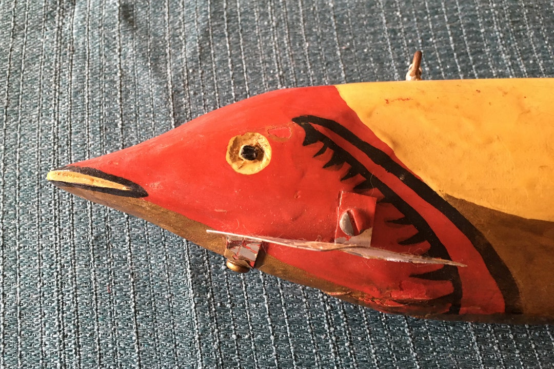 Ice Fishing Decoy Hand Made Antique Decoy - Etsy