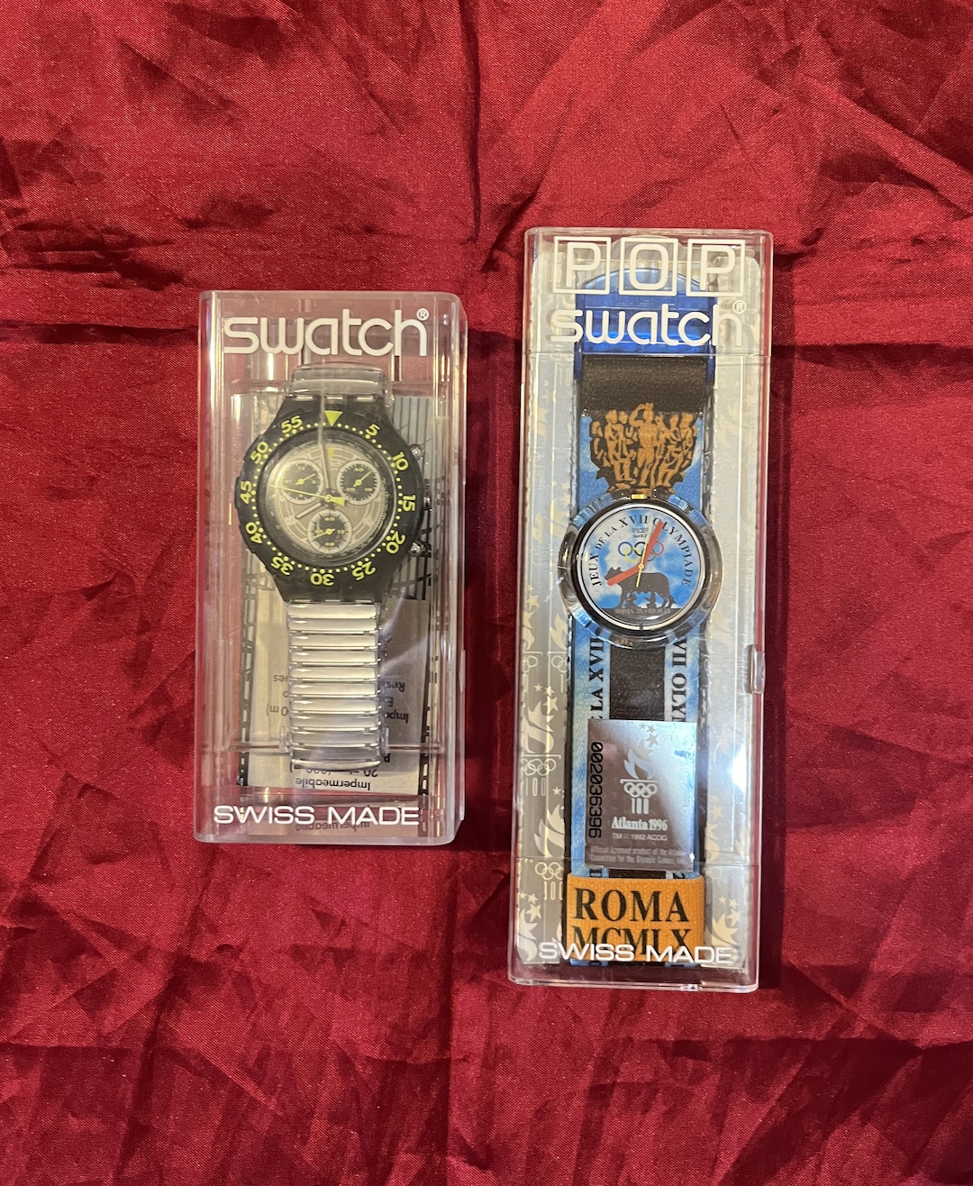Swatch Roma and Water Power Watches - Etsy