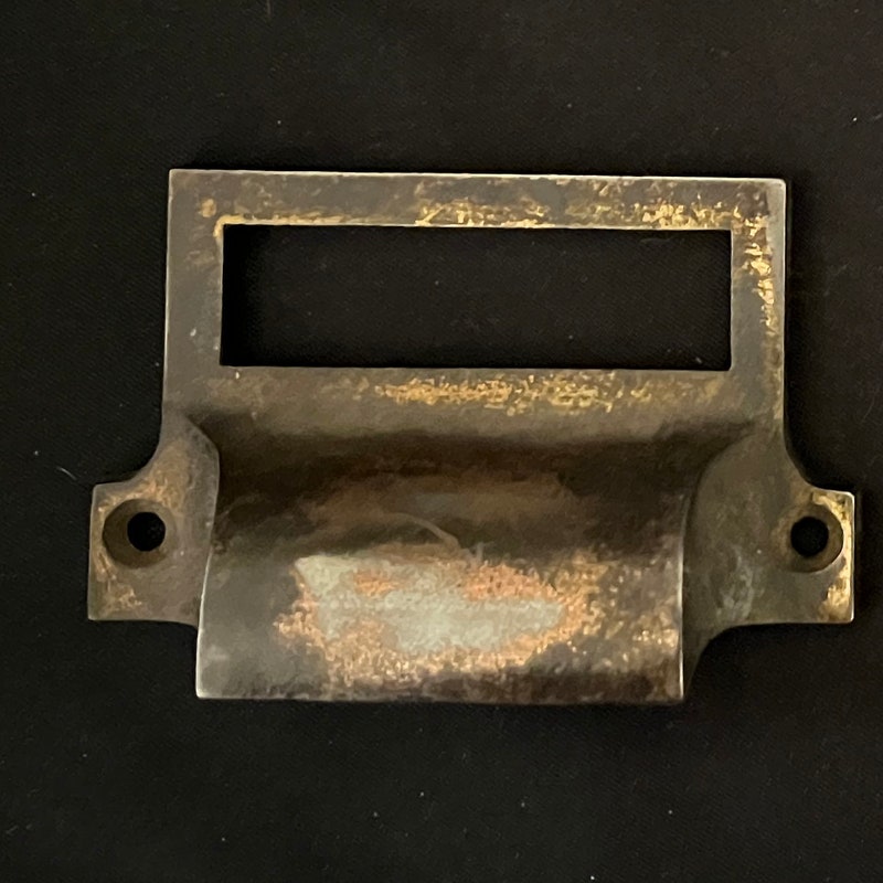 Label Drawer Pull - Etsy