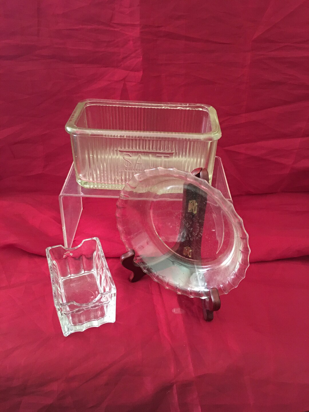 Vintage Glass Kitchen Items - Etsy