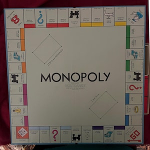Complete 1961 Monopoly Game Complete With All Pieces - Etsy