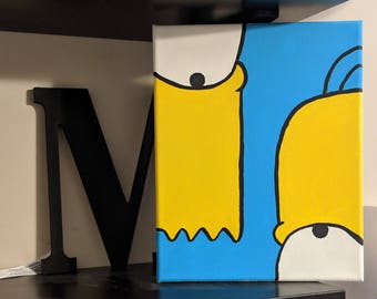 The Simpsons Pop Art - Etsy