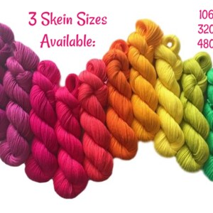 Vegan Yarn Kit Fingering / Sock Weight Bamboo Cotton Hand - Etsy