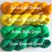 Rainbow Hand Dyed Yarn Kit Vegan Fiber bamboo Cotton - Etsy