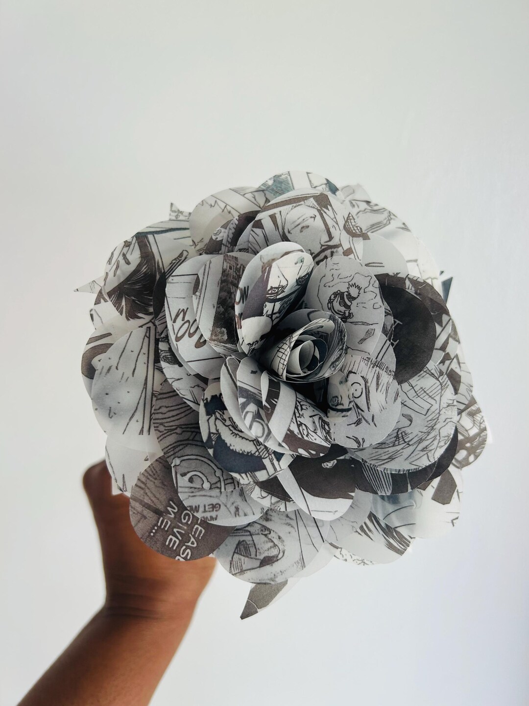 Custom Manga Rose|translucent Paper|anniversary Gift|birthday Gift ...