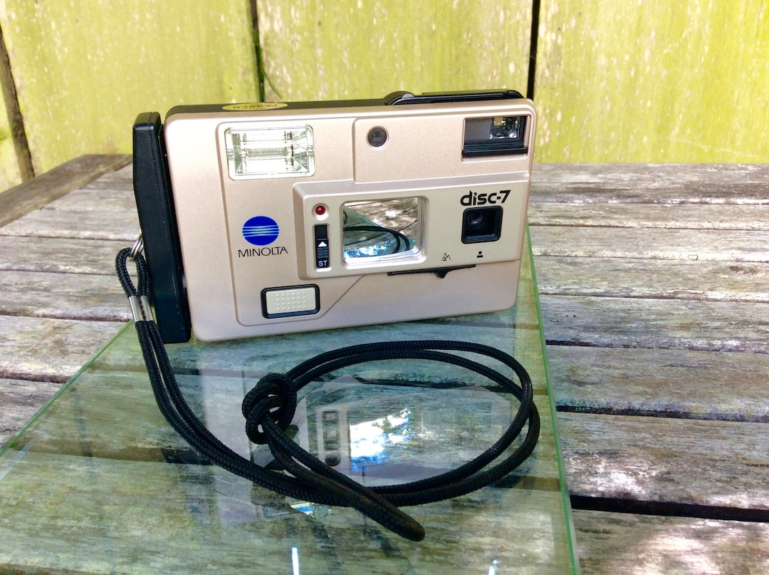 1983 Minolta Disc-7 Camera - Etsy