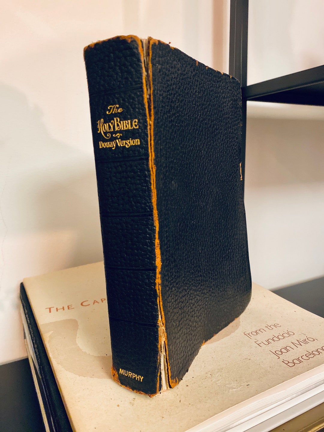 1914 the Holy Bible Douay Version/murphy Red Letter Edition - Etsy