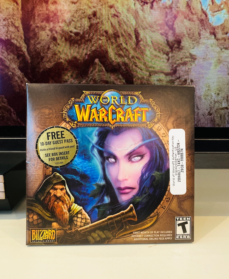 World of Warcraft - Original Big Box PC Windows/mac Game Blizzard - Etsy
