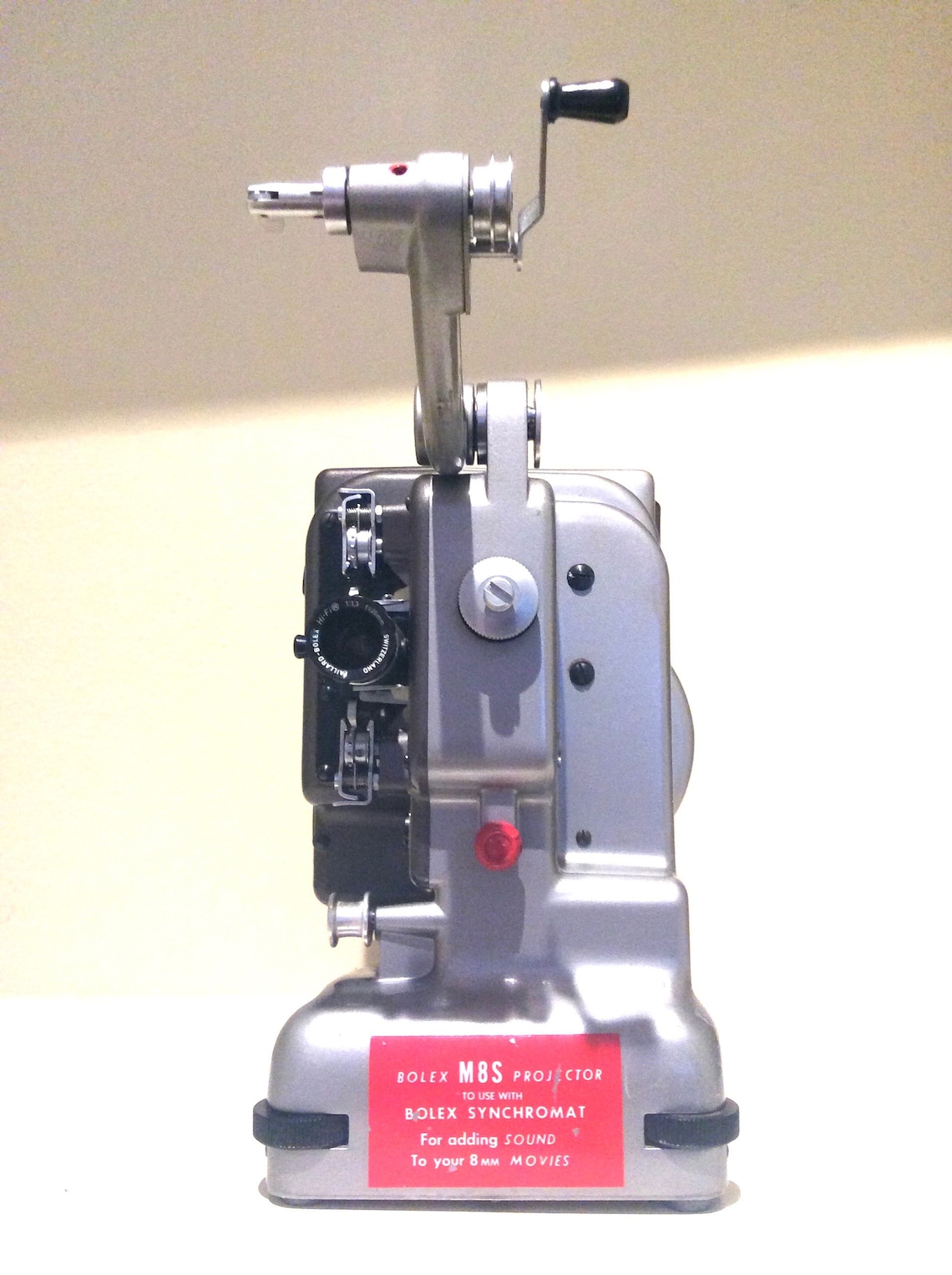 1958 Bolex-paillard M8S 8mm Film Projector to Use With Bolex Synchromat ...