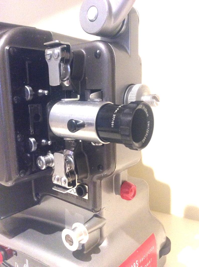 1958 Bolex-paillard M8S 8mm Film Projector to Use With Bolex Synchromat ...