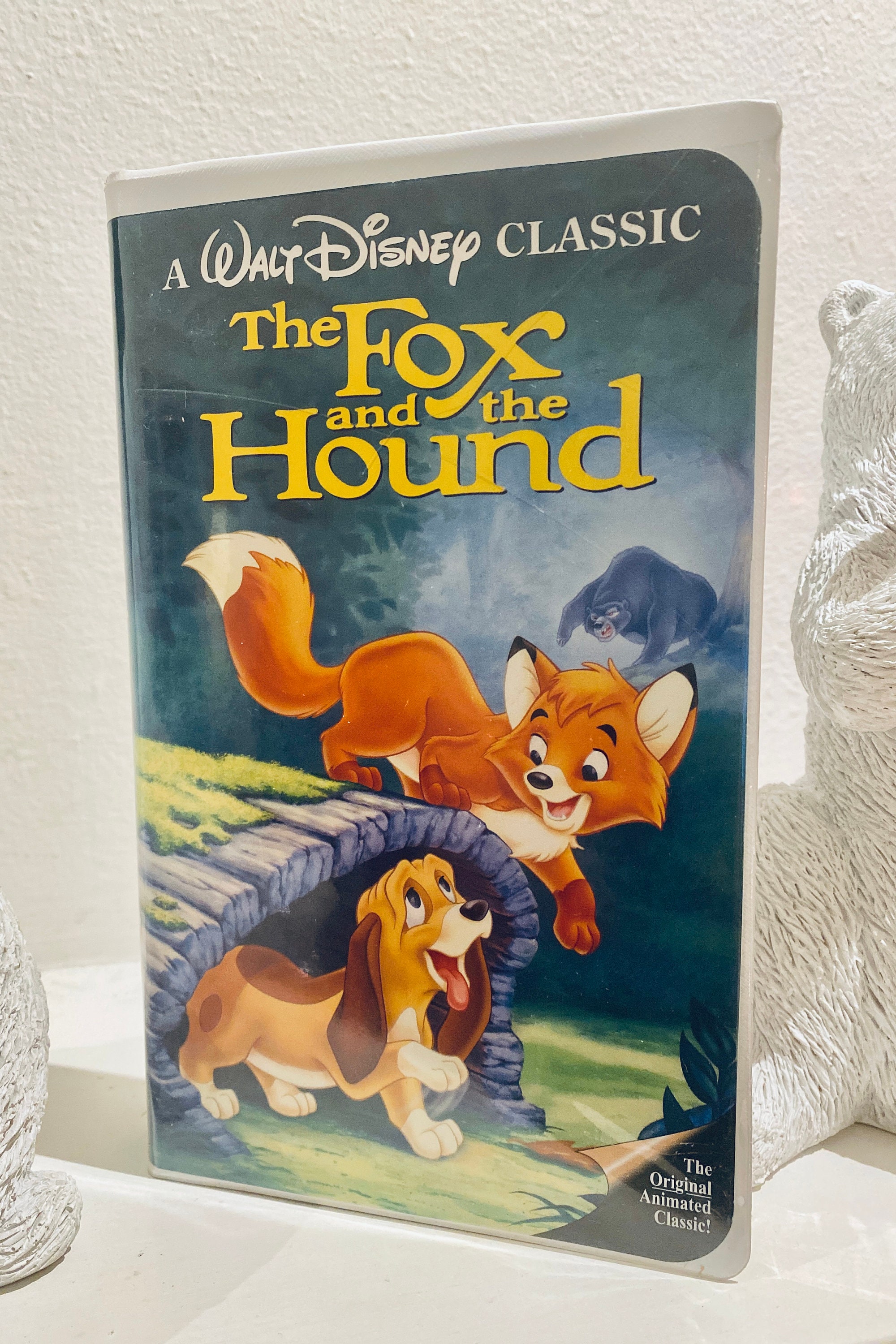 1995 VHS the Fox and the Hound Walt Disney the Classics/black Diamond ...