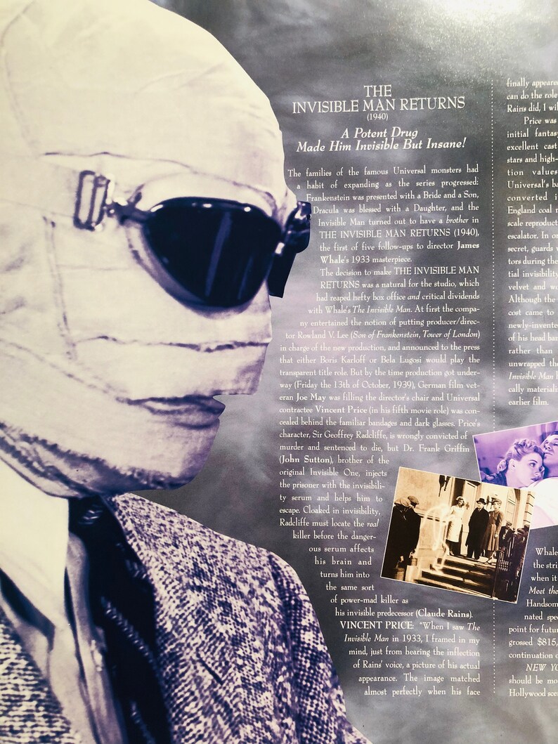Laser Disc "the Invisible Man" Collection Boxed Set Original - Etsy