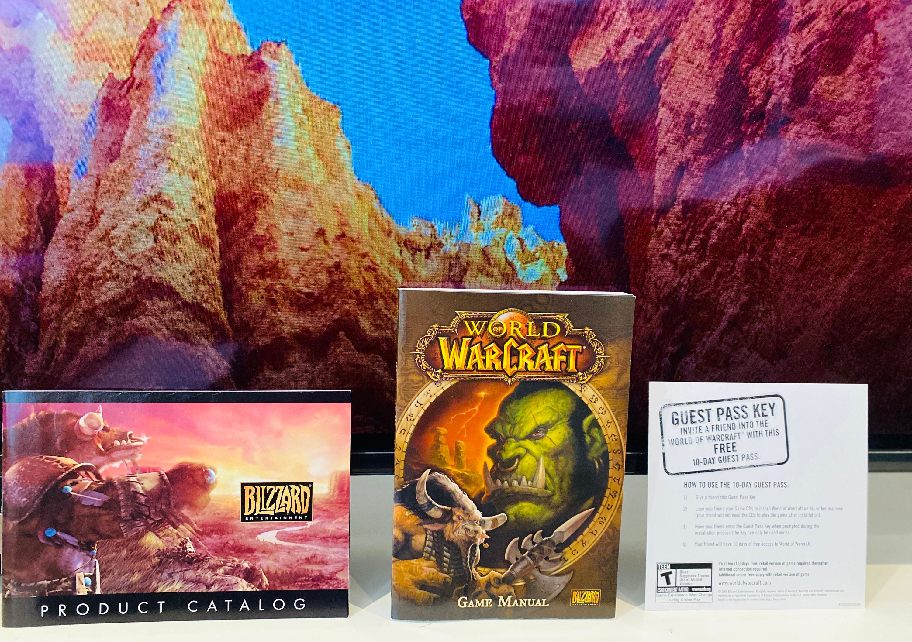 World of Warcraft - Original Big Box PC Windows/mac Game Blizzard - Etsy