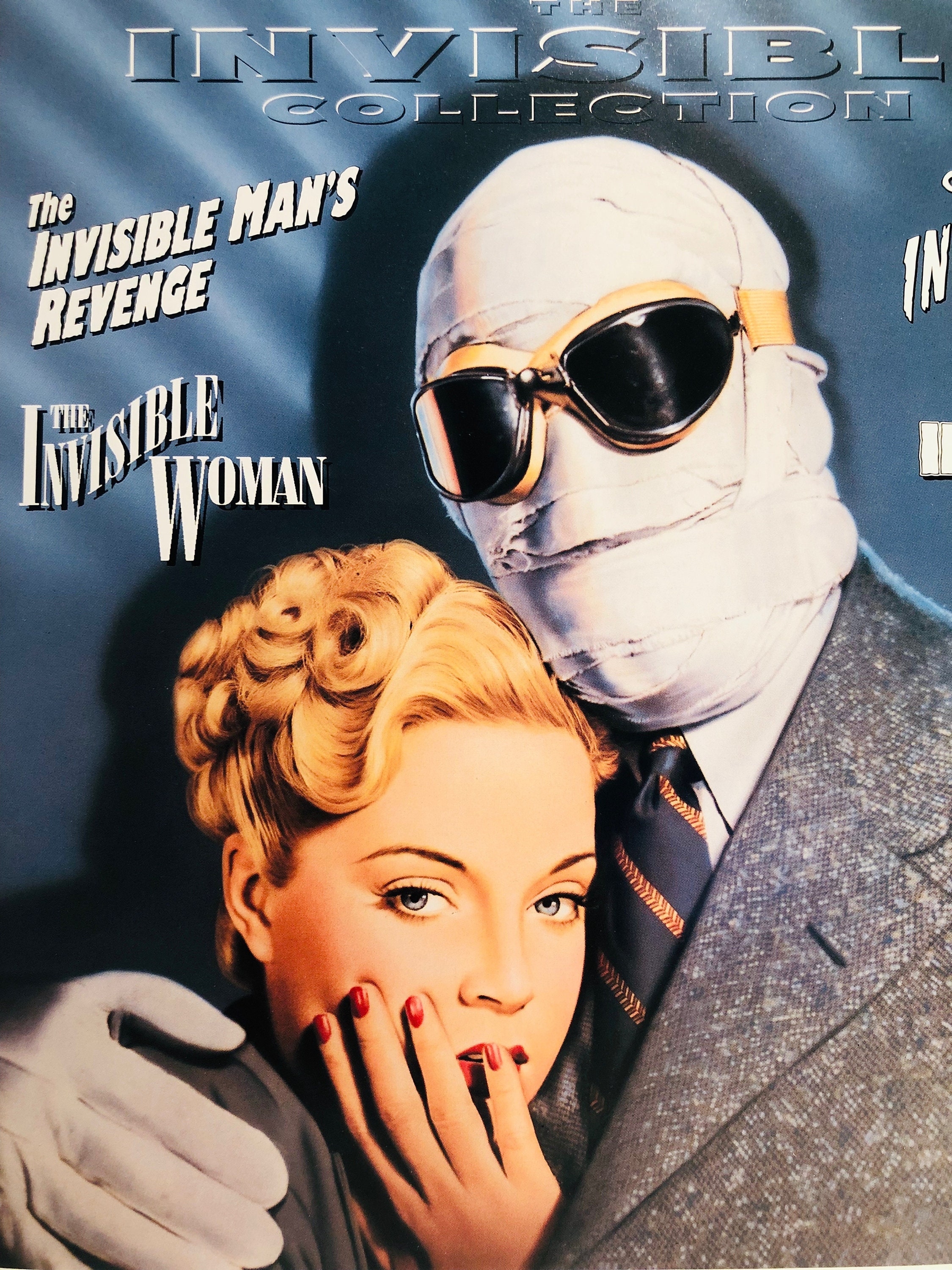 Laser Disc "the Invisible Man" Collection Boxed Set Original - Etsy