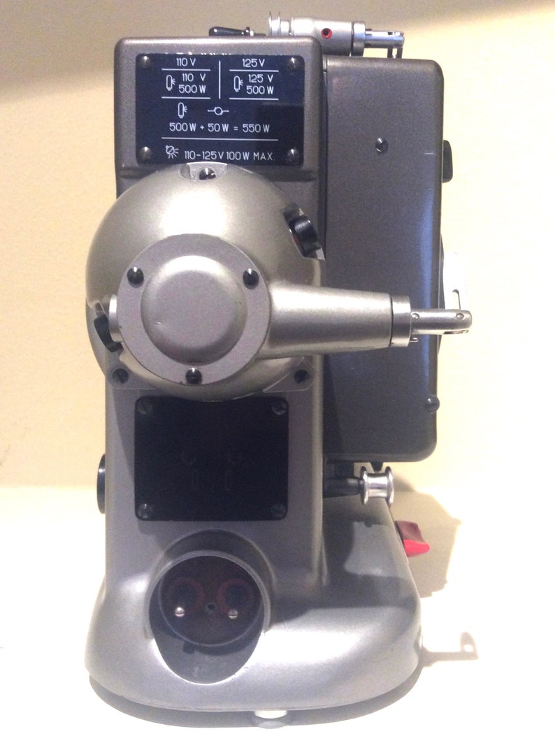 1958 Bolex-paillard M8S 8mm Film Projector to Use With Bolex Synchromat ...