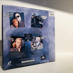 Laser Disc "the Invisible Man" Collection Boxed Set Original - Etsy