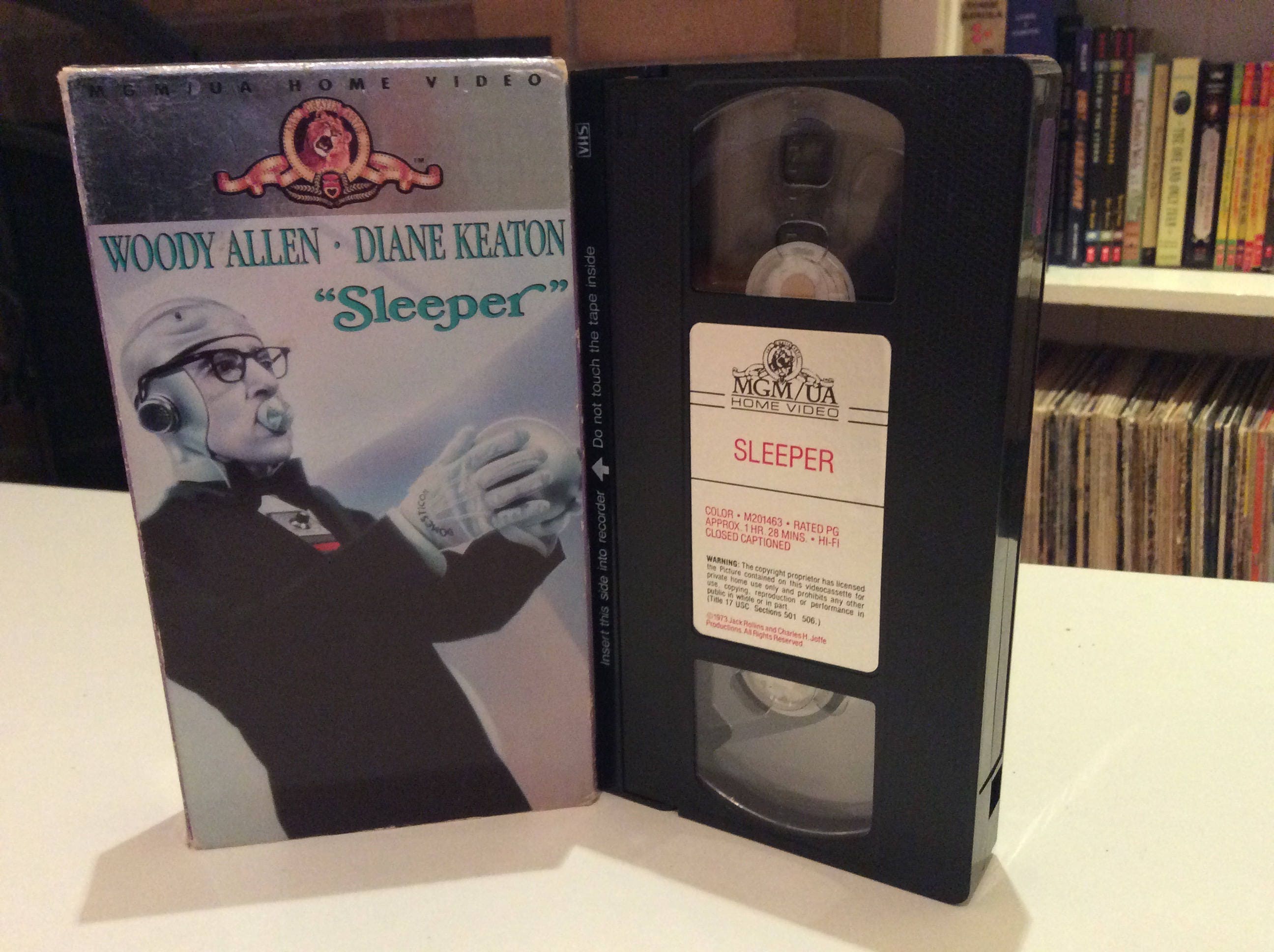 Sleeper (1973) Woody Allen, Diane Keaton - VHS Tape - Used - Etsy
