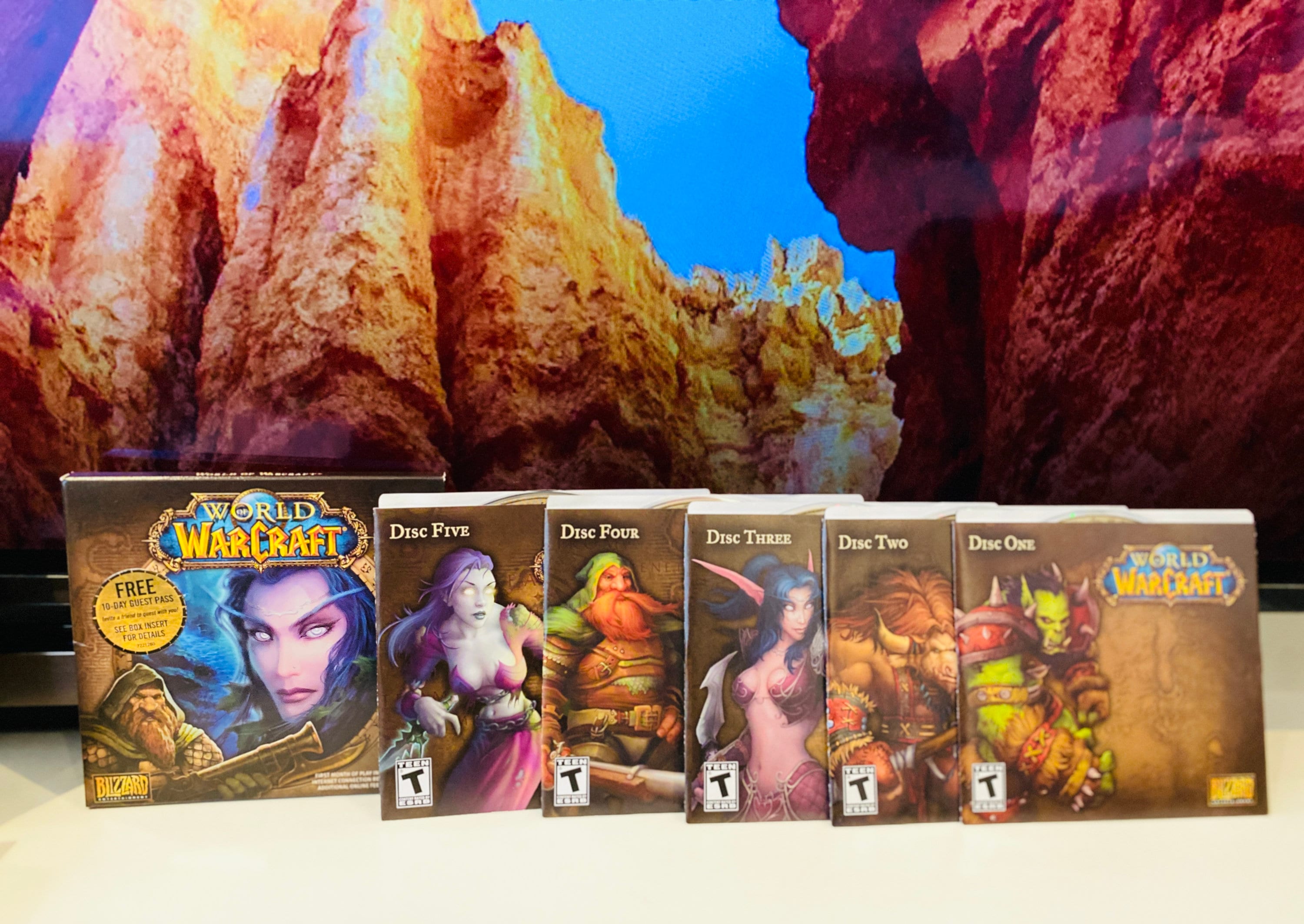 World of Warcraft - Original Big Box PC Windows/mac Game Blizzard - Etsy