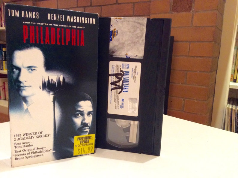 Philadelphia (1993) - VHS 1994 - Used - Etsy
