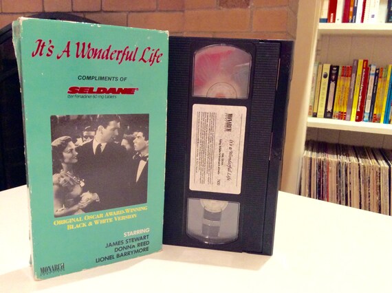 It's A Wondeful Life 1946 VHS 1989 Monarch Home Video | Etsy