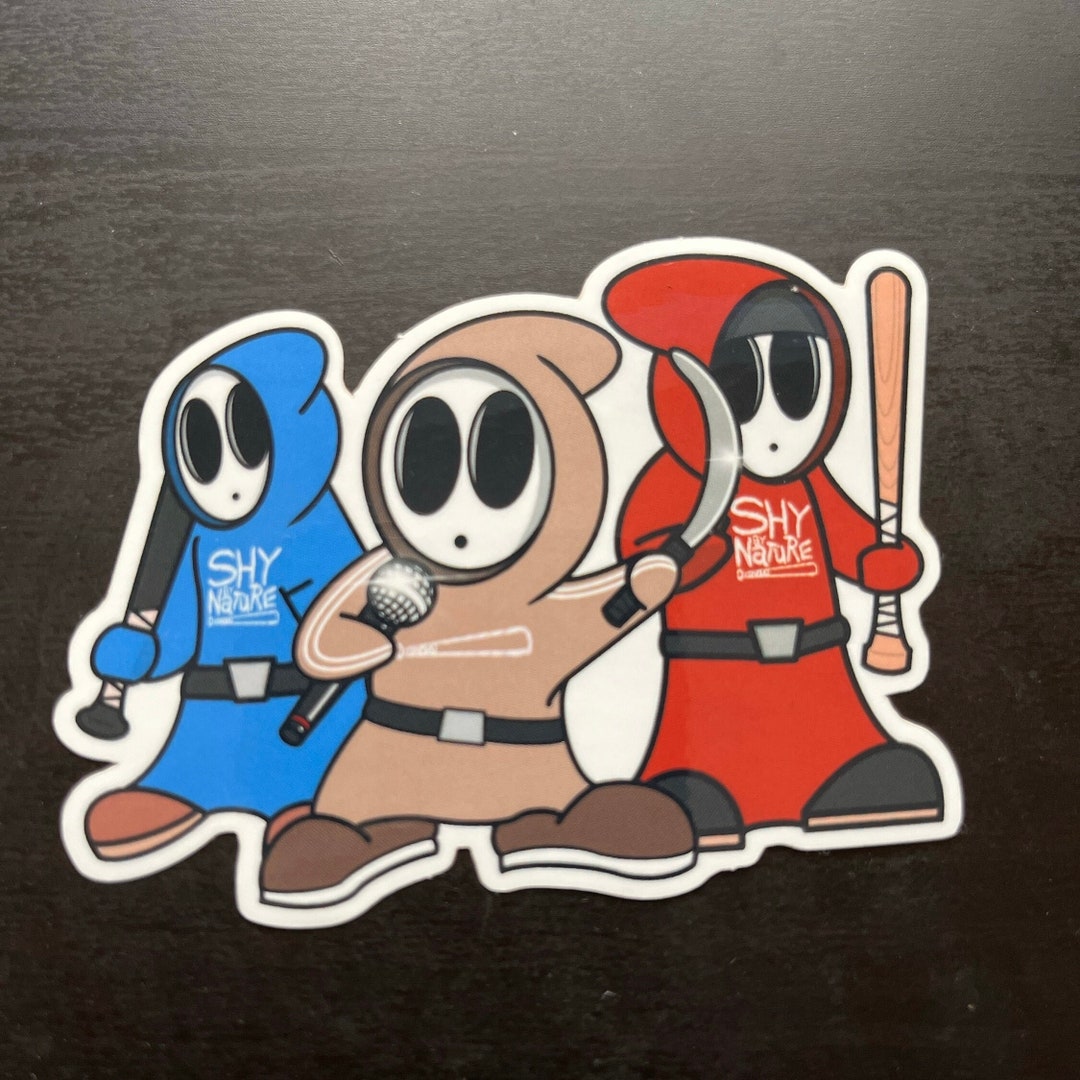 Old School Hip Hop Shy Guy Stickers - Etsy