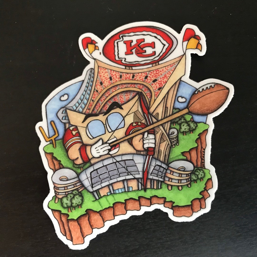 Kansas City Arrowhead Stadium Sticker Decal - Etsy