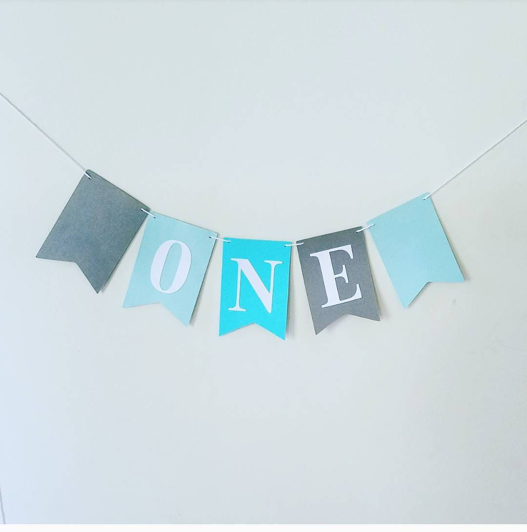 One Bannerhappy Birthday Banner Birthday Banner Personalized - Etsy