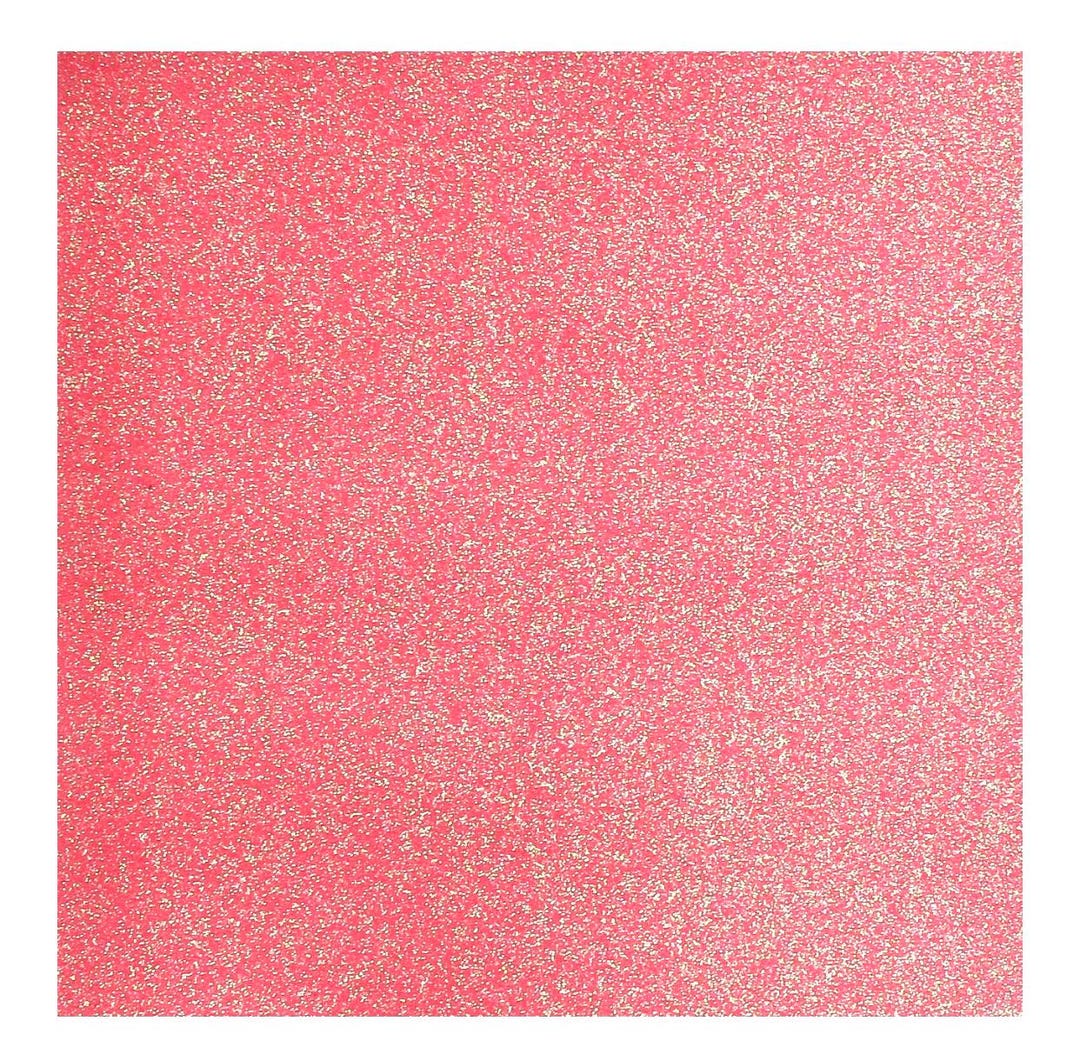 Electric Neon Pink Glitter Cardstock Paper,90lb Cardstock Paper ...