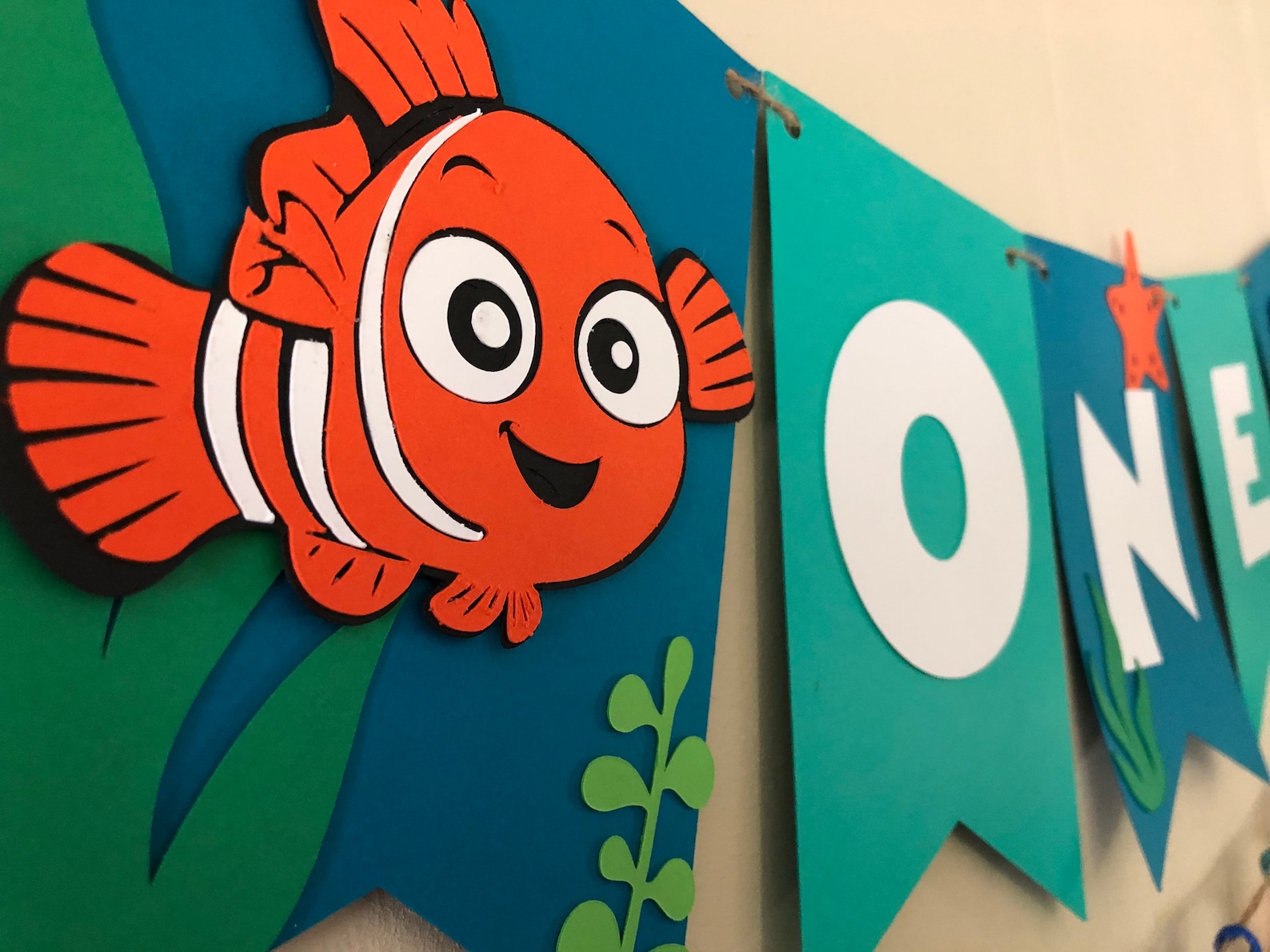 Finding Nemo Bannerfinding Dory Bannernemo Birthday | Etsy