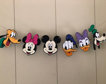 Goofy Birthday Banner - Etsy