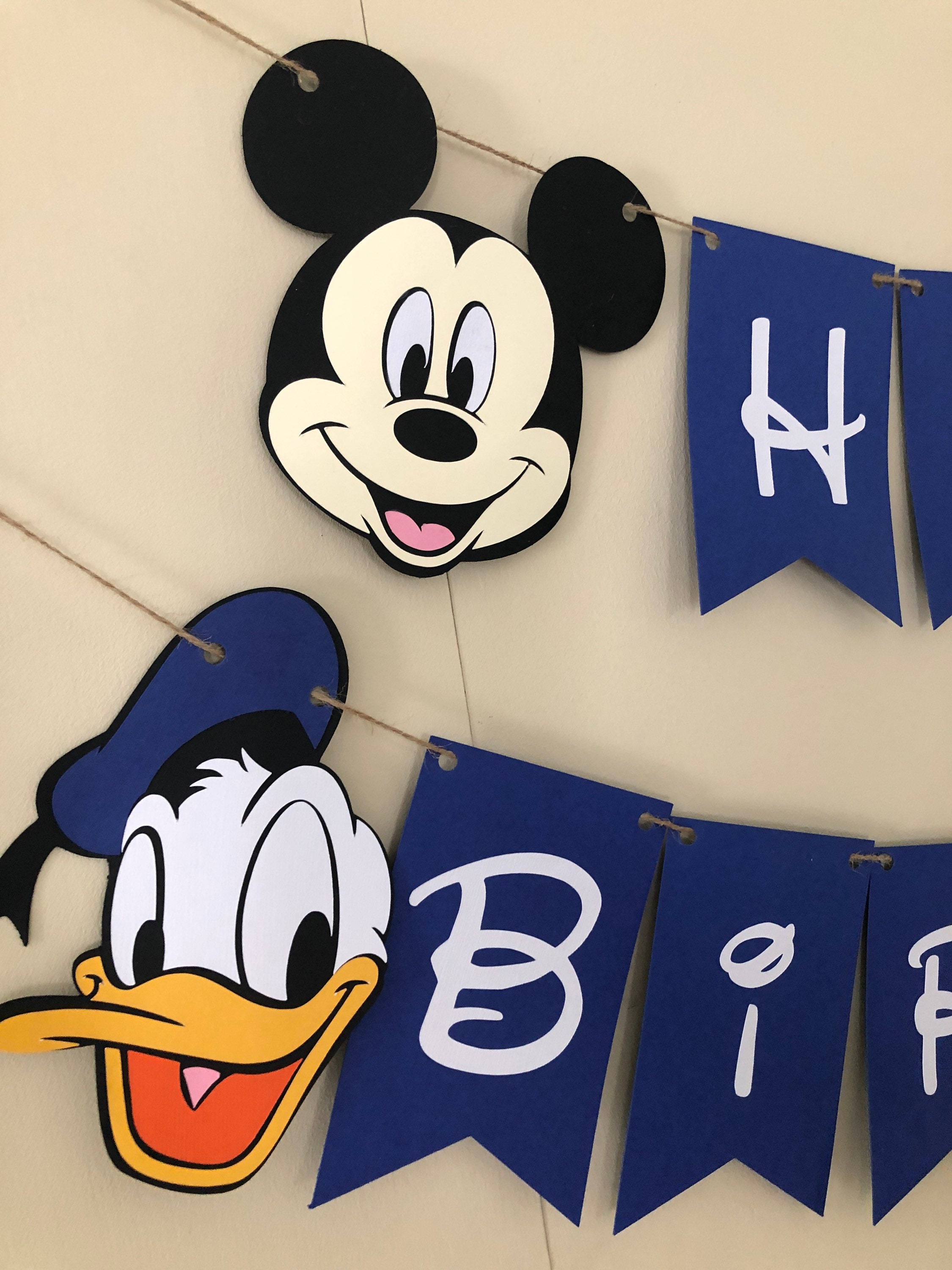 Disney World Birthday Bannerdisneyland Birthday Bannerdisney | Etsy