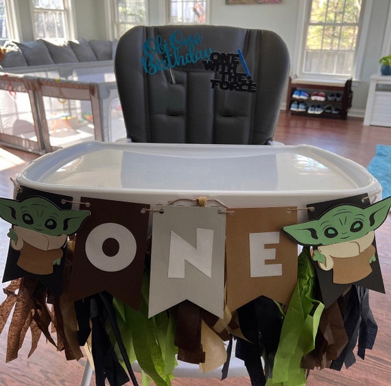 READY TO SHIP Baby yoda banner,baby yoda birthday,the child banner,the ...