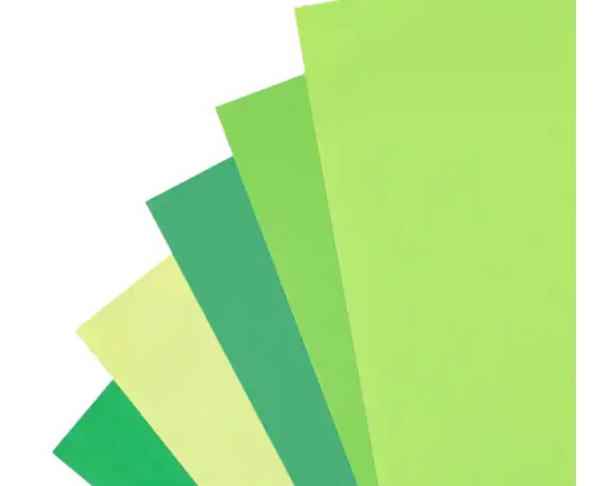 Green Colors Cardstock Paper,65lb Cardstock Paper,8.5x11 Cardstock ...