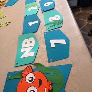Finding Nemo Banner,finding Dory Banner,nemo Birthday Banner,highchair ...