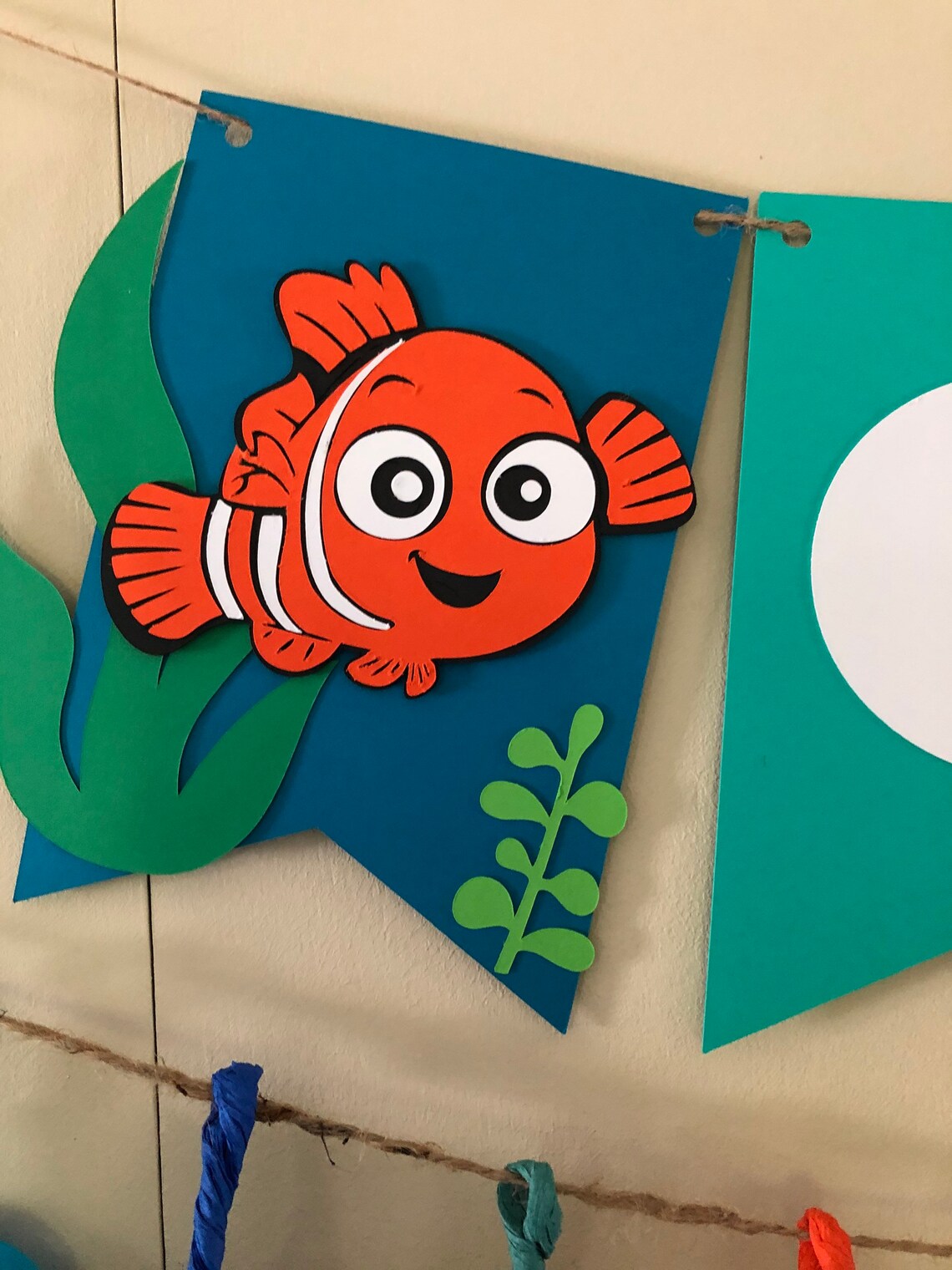 Finding Nemo Bannerfinding Dory Bannernemo Birthday | Etsy