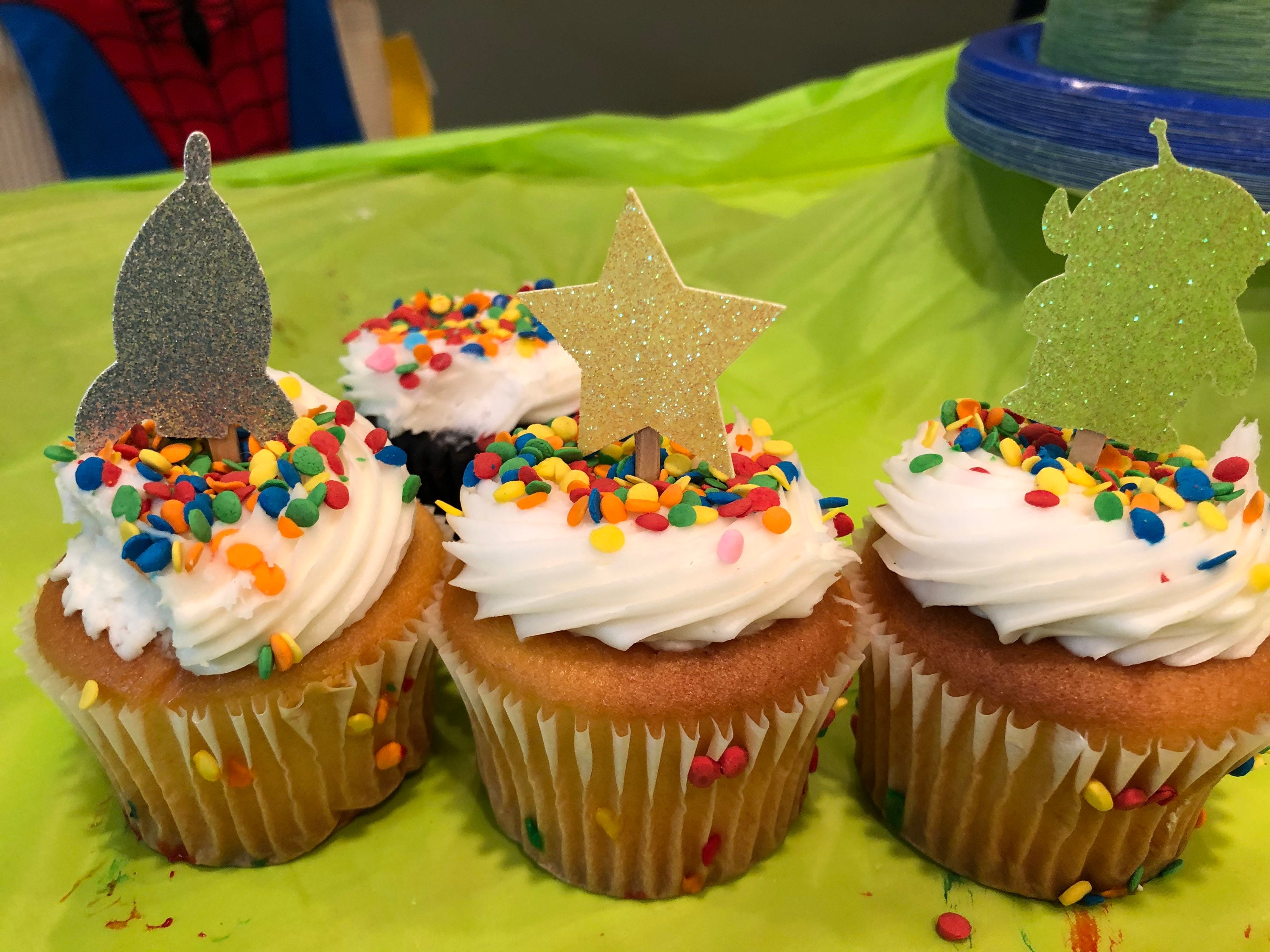 Buzz Lightyear Cupcake Topperstwo Infinity and Beyondtoy | Etsy