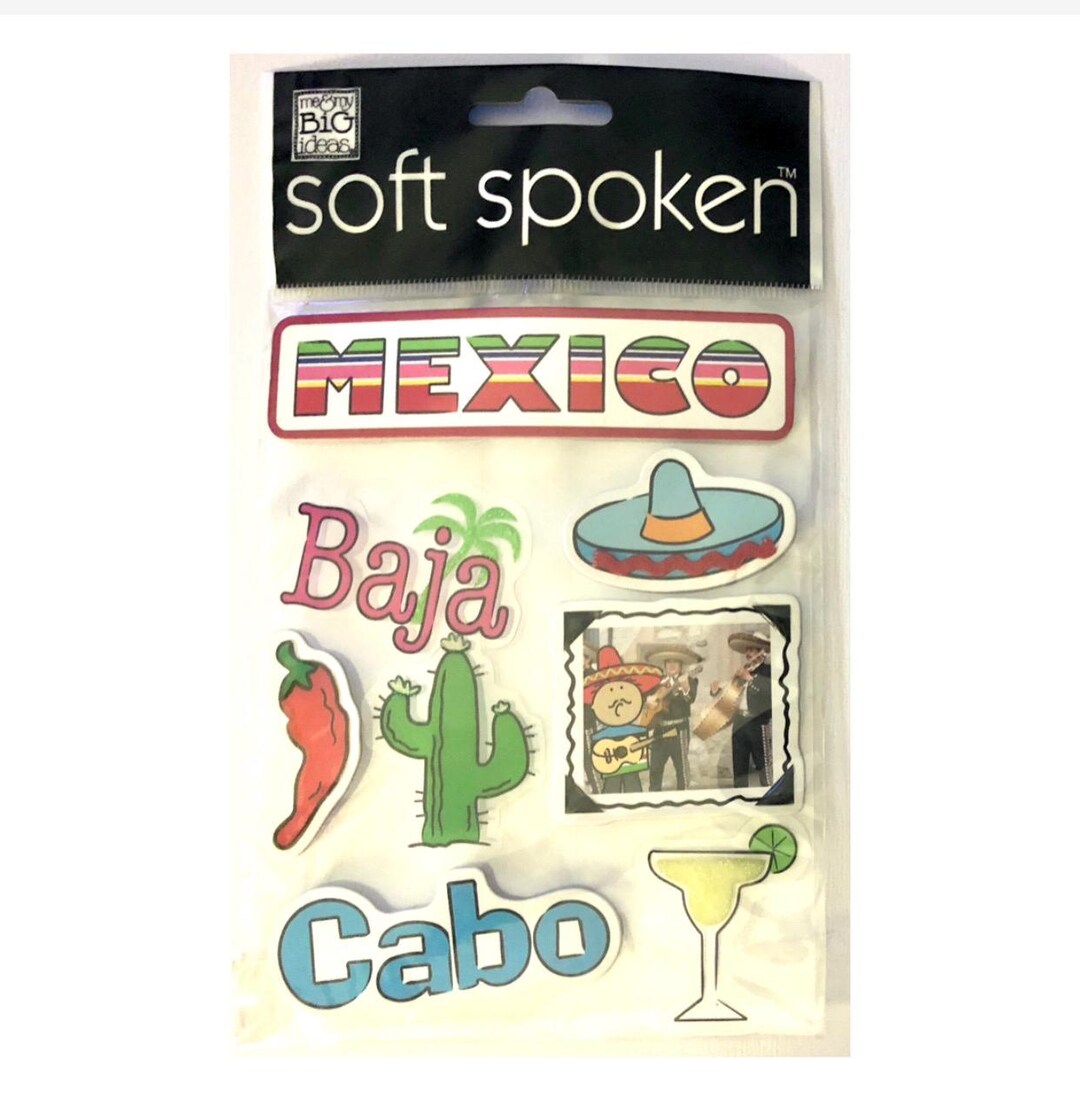 Mexico Scrapbook Stickers,mexico Sticker Sheets,fiesta Stickers,mexico ...