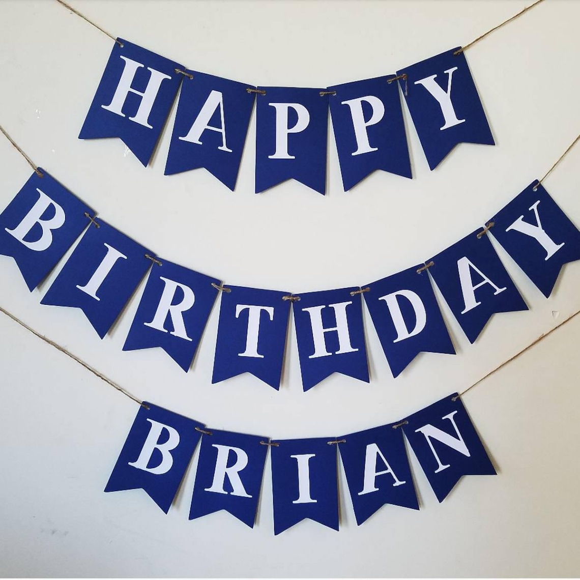 Boy 1st Birthday Bannerblue Bannerblue Birthday Bannerboy - Etsy