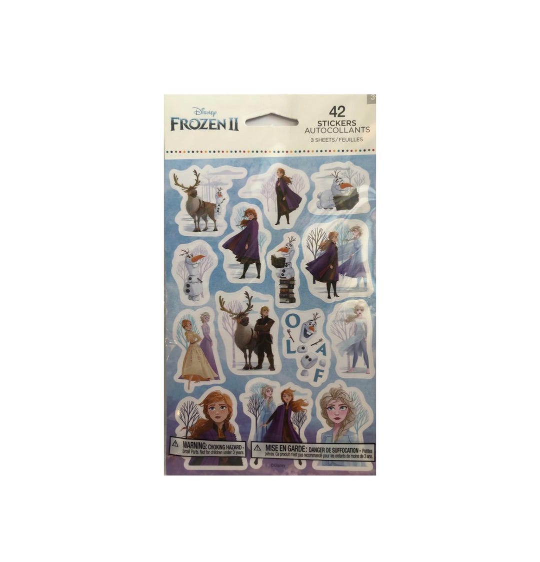 Frozen 2 Stickers, Anna and Elsa Stickers Stickers, Frozen Party Favors ...