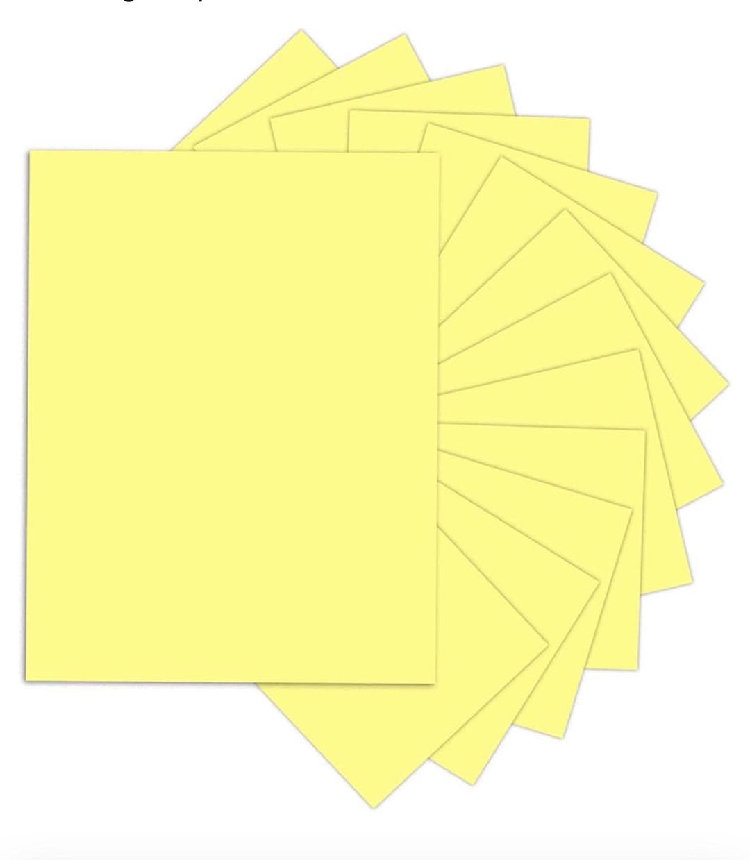 Yellow Cardstock Paper,65lb Cardstock Paper,8.5x11 Cardstock,cardstock ...