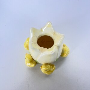 Vintage Easter Yellow Ducks Vase. Easter Ducks Floral Stem Vase ...