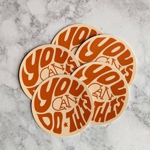 You Can Do This Sticker, Vinyl Stickers, Motivation, Motivational ...
