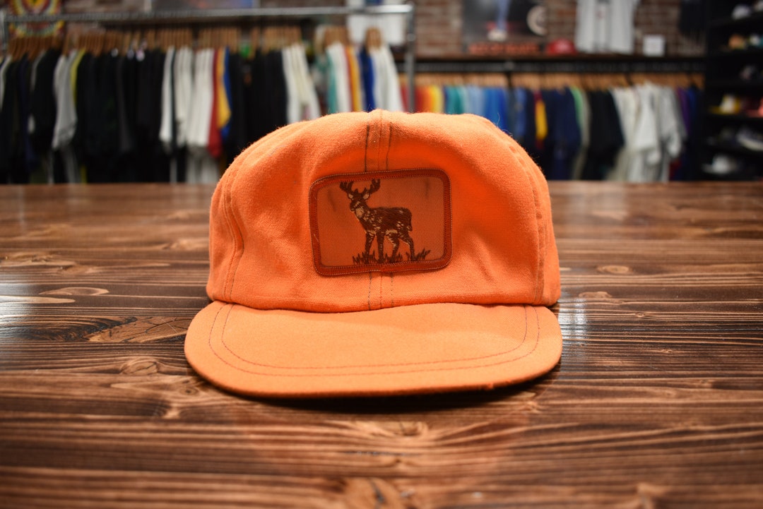 70s Vintage Hunting Cap Size Large - Etsy