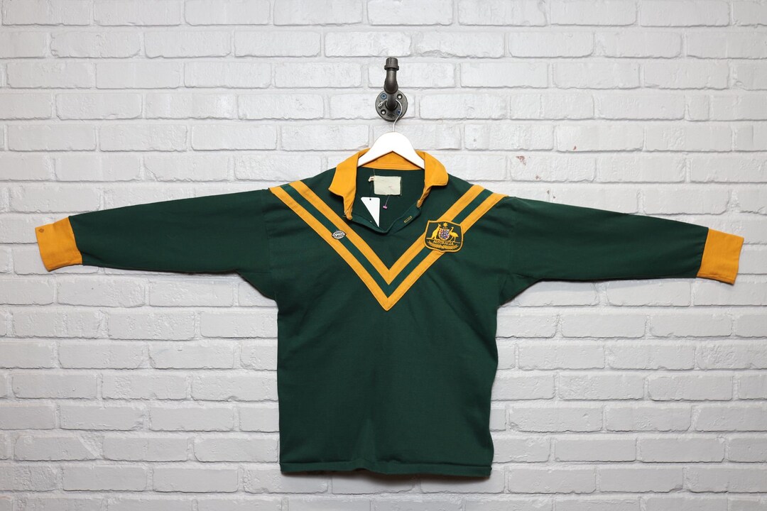 80s Classic Australia Rugby Shirt Size Medium - Etsy